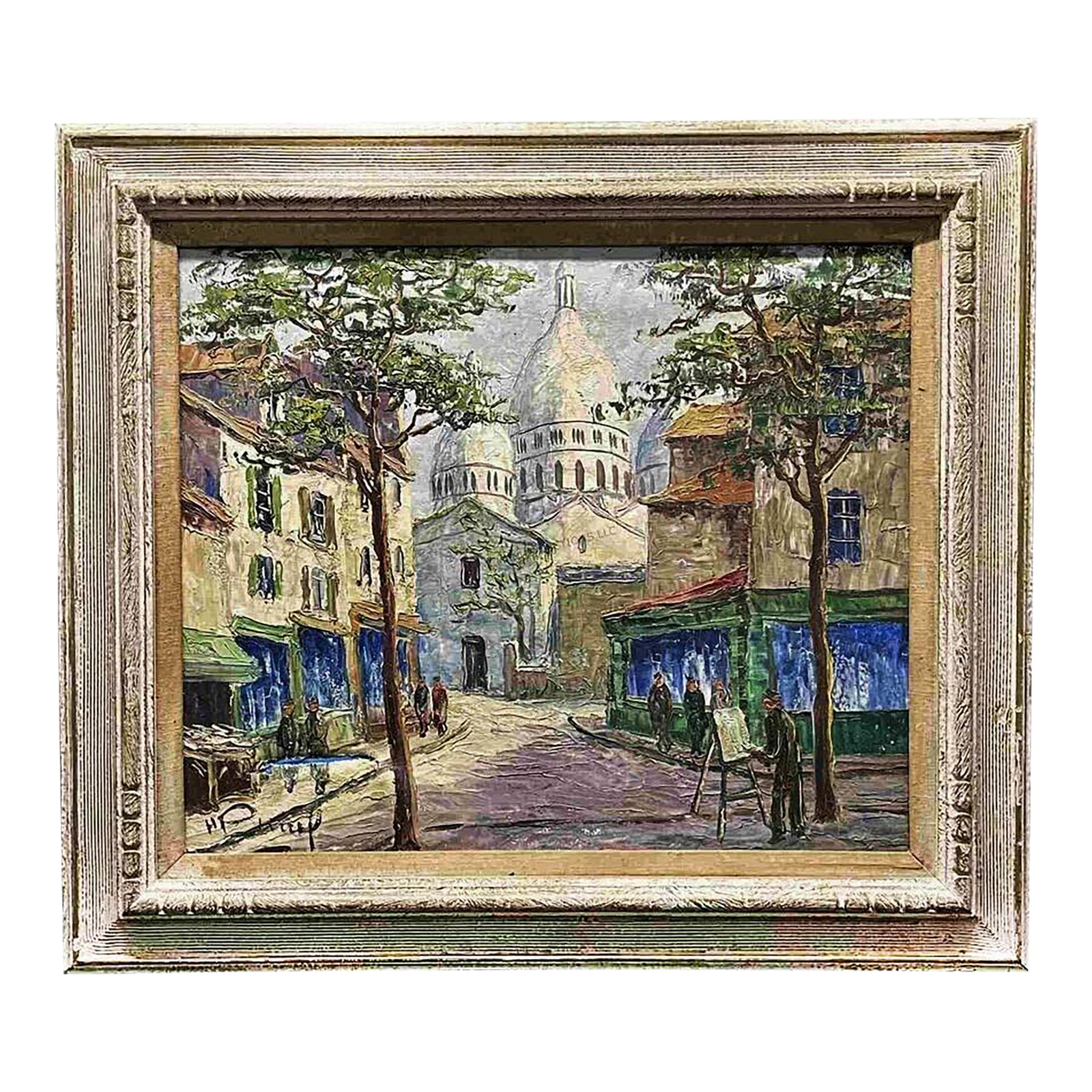 Henri Pierrel Original French Impressionist Signed Oil Painting on ...