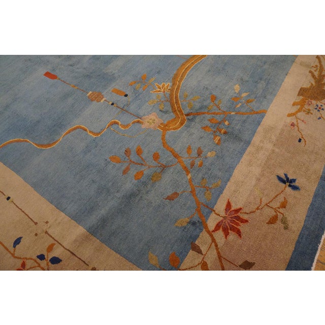 Antique Chinese Art Deco Rug 12'0" X17'6" | Chairish
