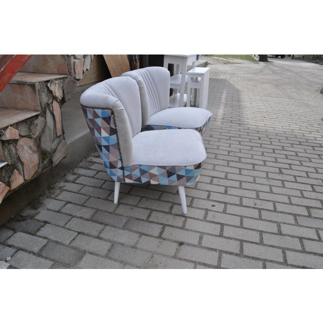 Vintage Cocktail Chairs, Set of 2 | Chairish