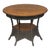 Antique 6-Legged Wicker Table | Chairish