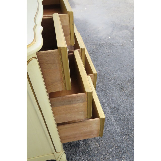 Henry Link French Shabby Chic Painted Dresser Bathroom Vanity With ...