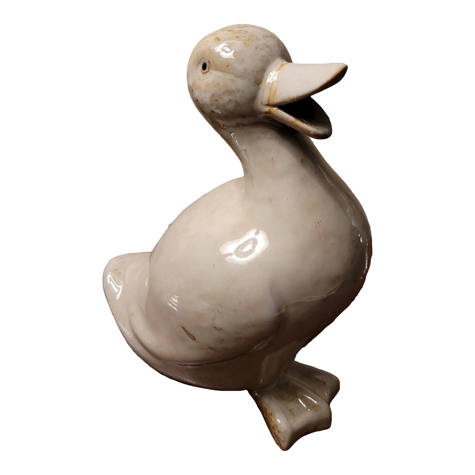 Ceramic Canadian Duck Figure | Chairish