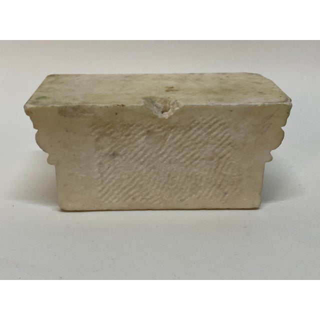 19th Century Carved Carrara Marble Architectural Element Column Capital ... 19th Century Carved Carrara Marble Architectural Element Column Capital ...