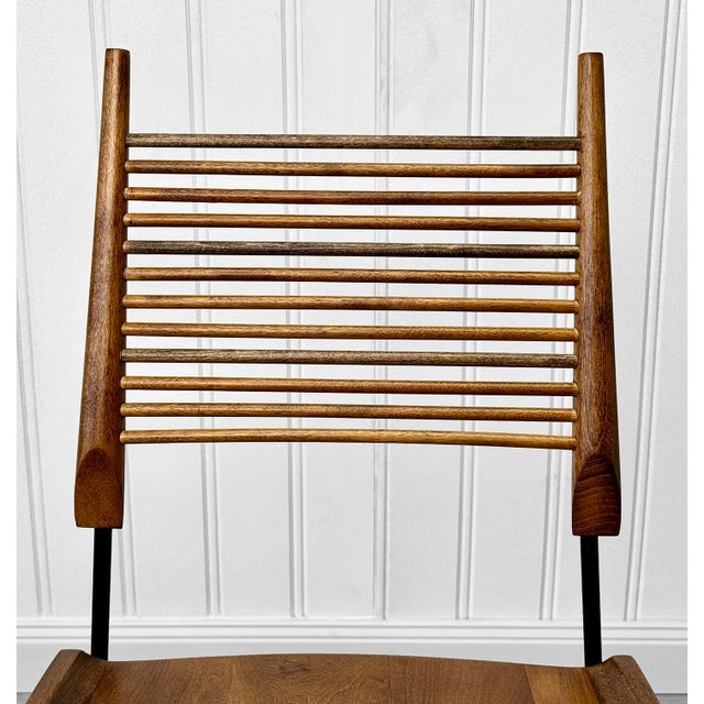 Mid-Century Paul McCobb Sculptural Maple & Iron Shovel Chair | Chairish