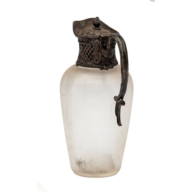 Small Antique Olive Oil Pitcher | Chairish