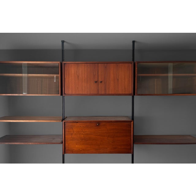 Omni Style Wall Unit in Teak After George Nelson / Herman Miller, Usa ...