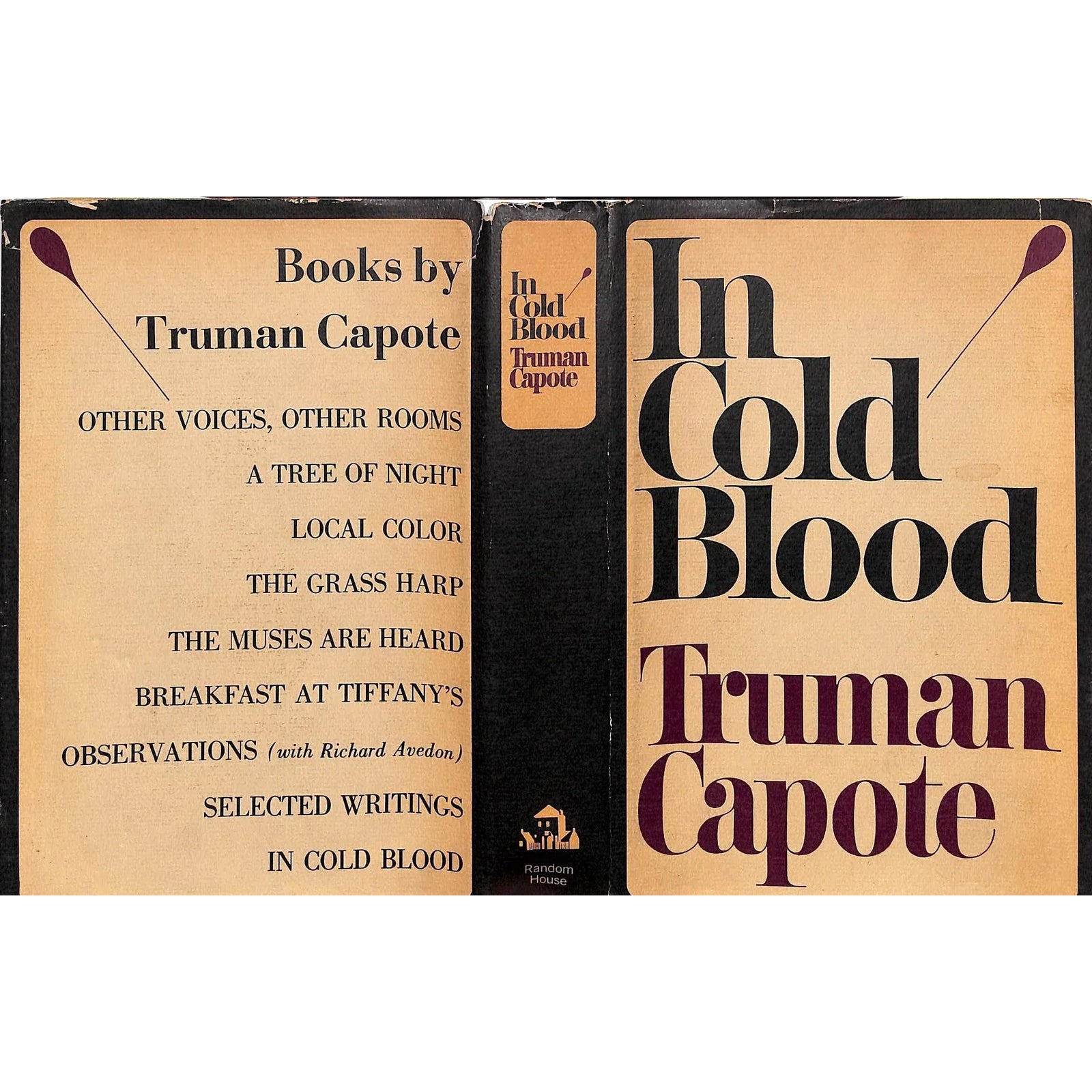 "In Cold Blood" Book 1965 Capote, Truman | Chairish