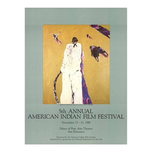 1980 Fritz Scholder '5th Annual American Indian Film Festival ...