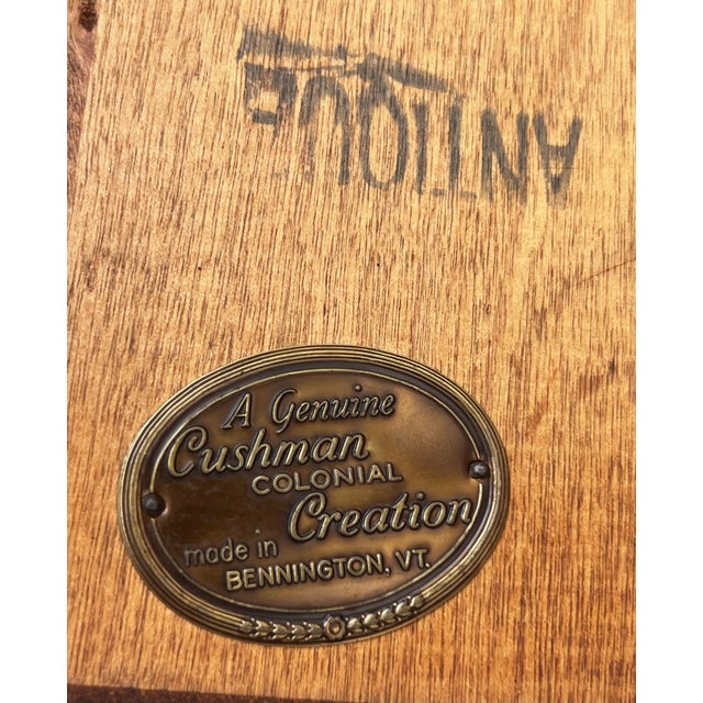 Mid 20th Century Vintage, Cushman Colonial, Solid Maple, Deacon's Bench ...