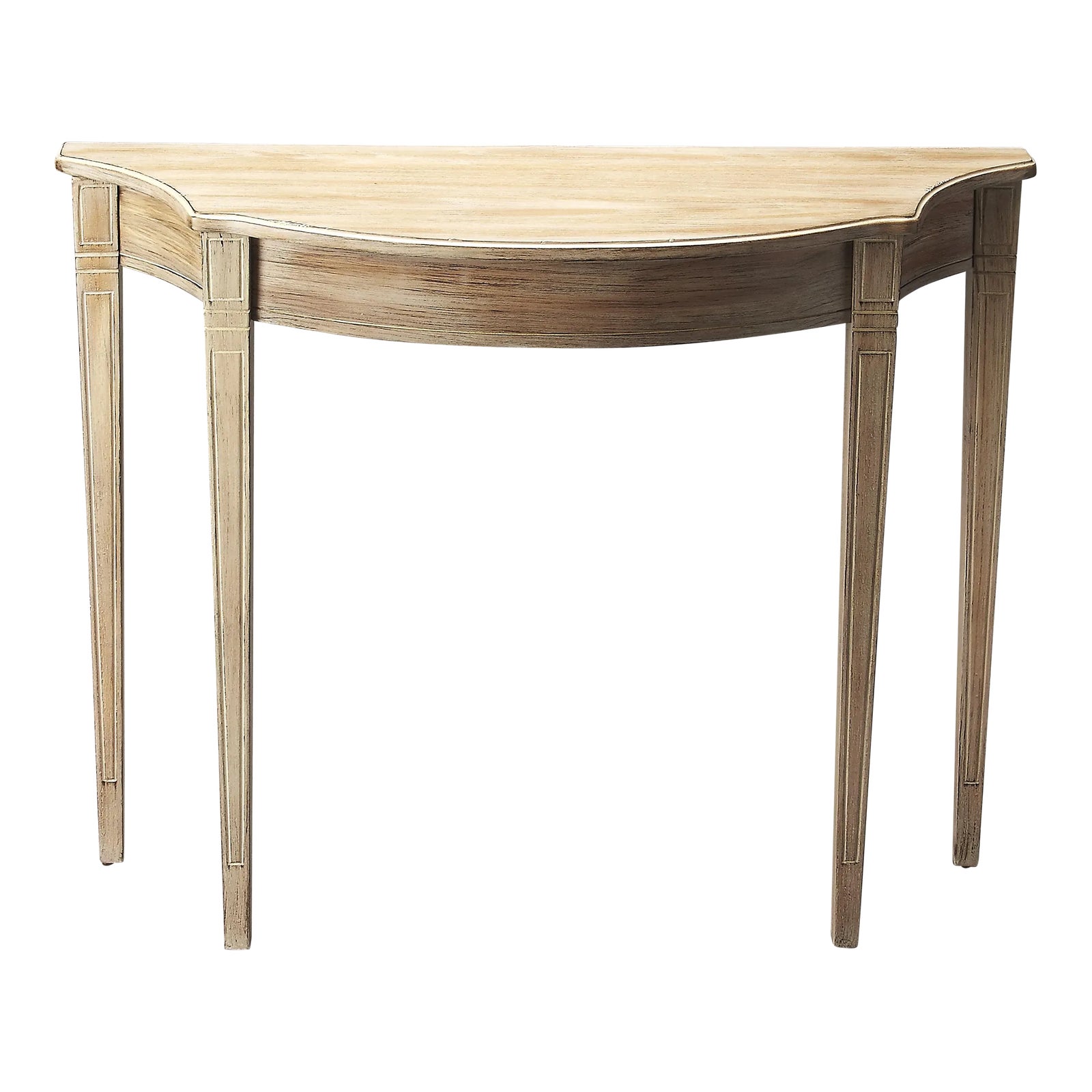 Chester Console Table, Gray | Chairish