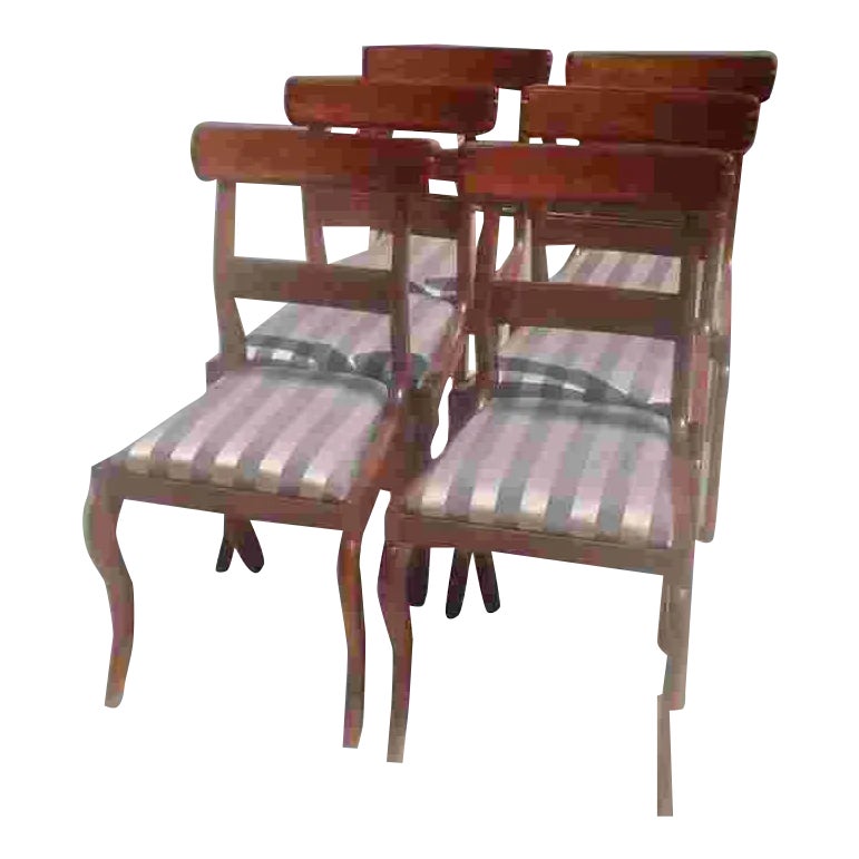 C.1835 Signed Boston Chairs | Chairish