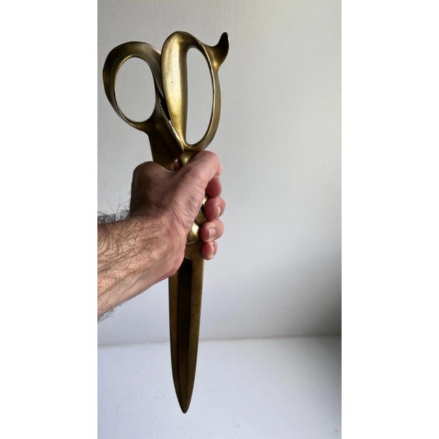 1960s Oversized Advertising Store Display Scissors | Chairish
