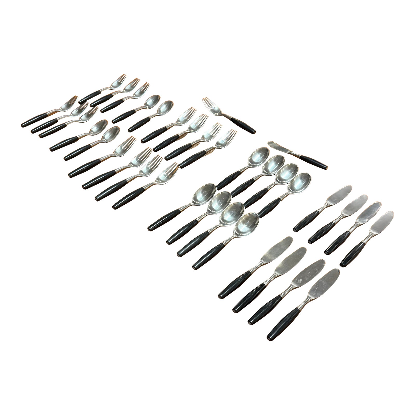 Dansk “Kongo Black” Flatware – Jens Quistgaard Design, 1960s–1970s ...
