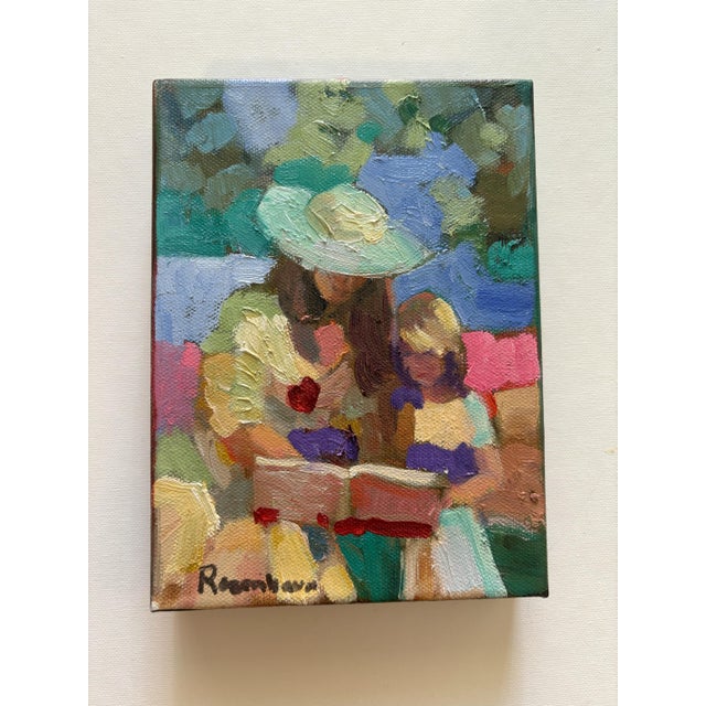 Sally Rosenbaum Figural Oil Painting | Chairish