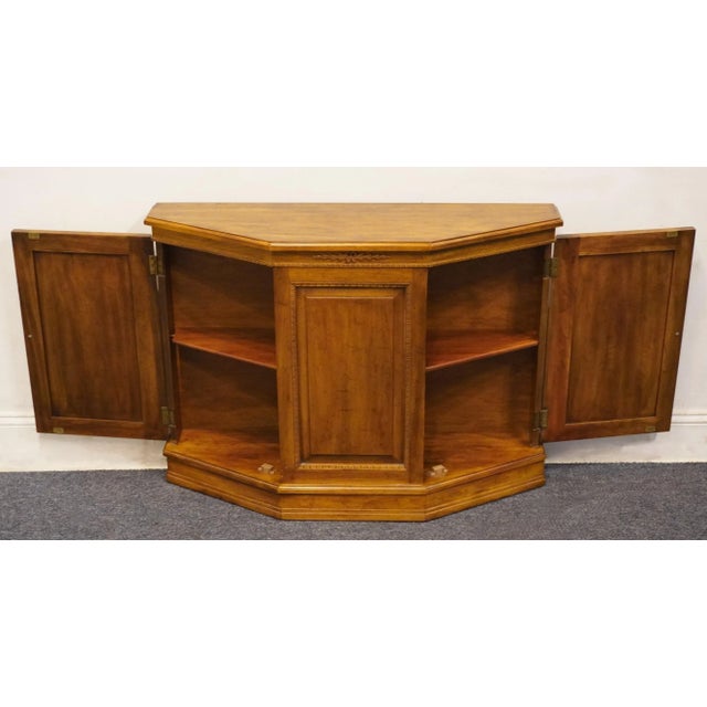 Davis Cabinet Co. Calais Cherry 40" Traditional Early American Console ...