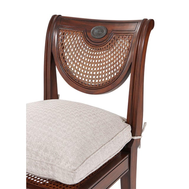 Regency Style Mahogany Side Chair | Chairish