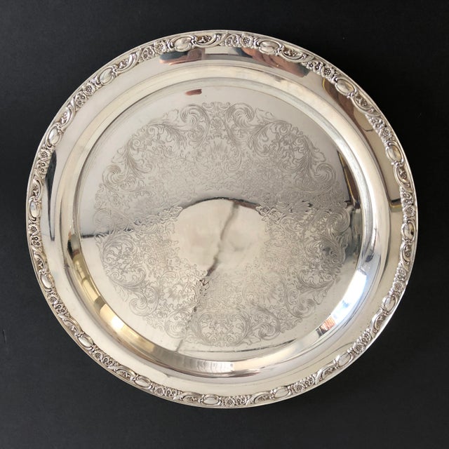 International Silver Co.Platter 15” Dia | Chairish