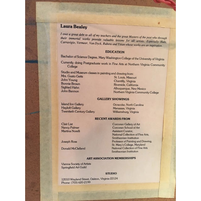 1980s Laura Beasley Original Signed Still Life Oil Painting | Chairish