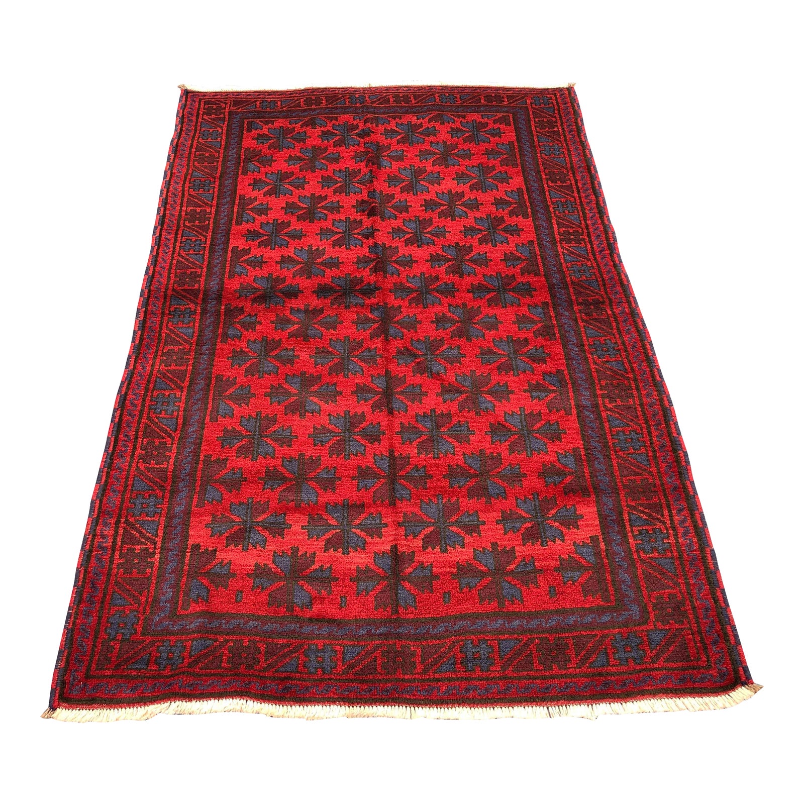 1980s Baluch Taimani Rug | Chairish