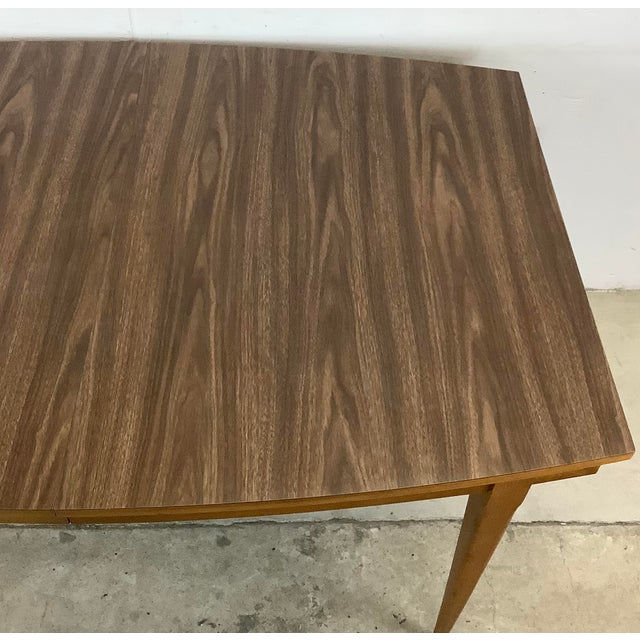 Mid-Century Dining Table With Removable Leaf | Chairish