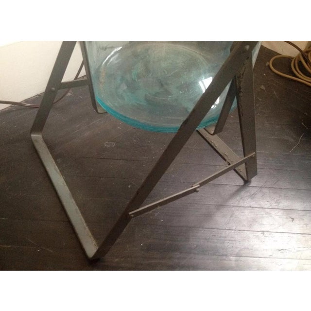 Vintage Carboy & Tipping Stand | Chairish