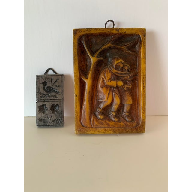 Vintage German Wax Wall Art - Set of 2 | Chairish