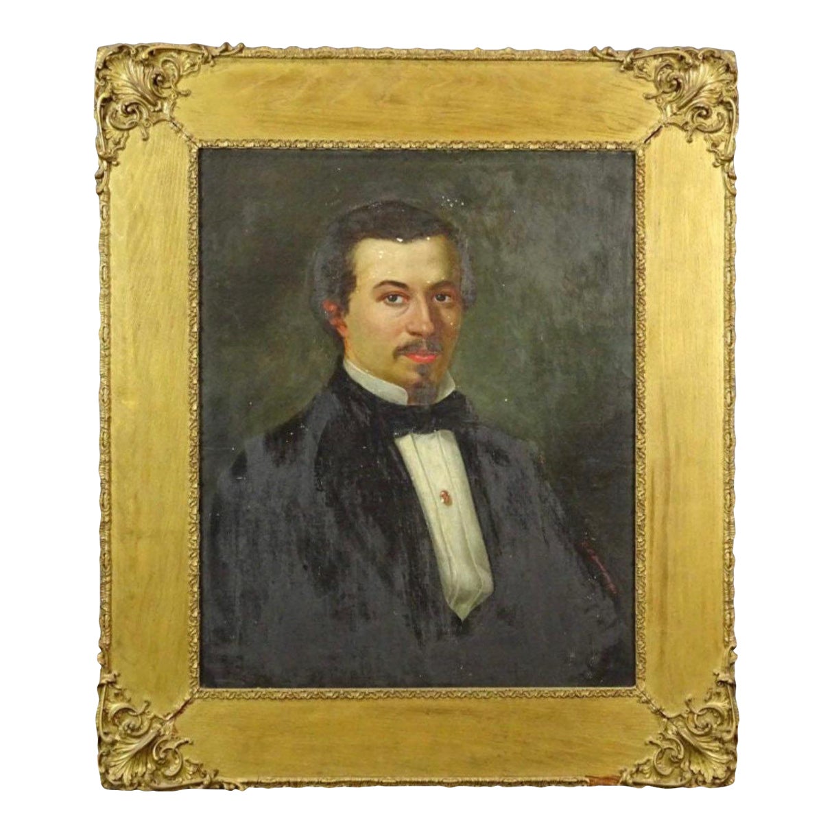 19thc Portrait of Ralph LeFevre | Gilded Frame | Signed by Artist ...