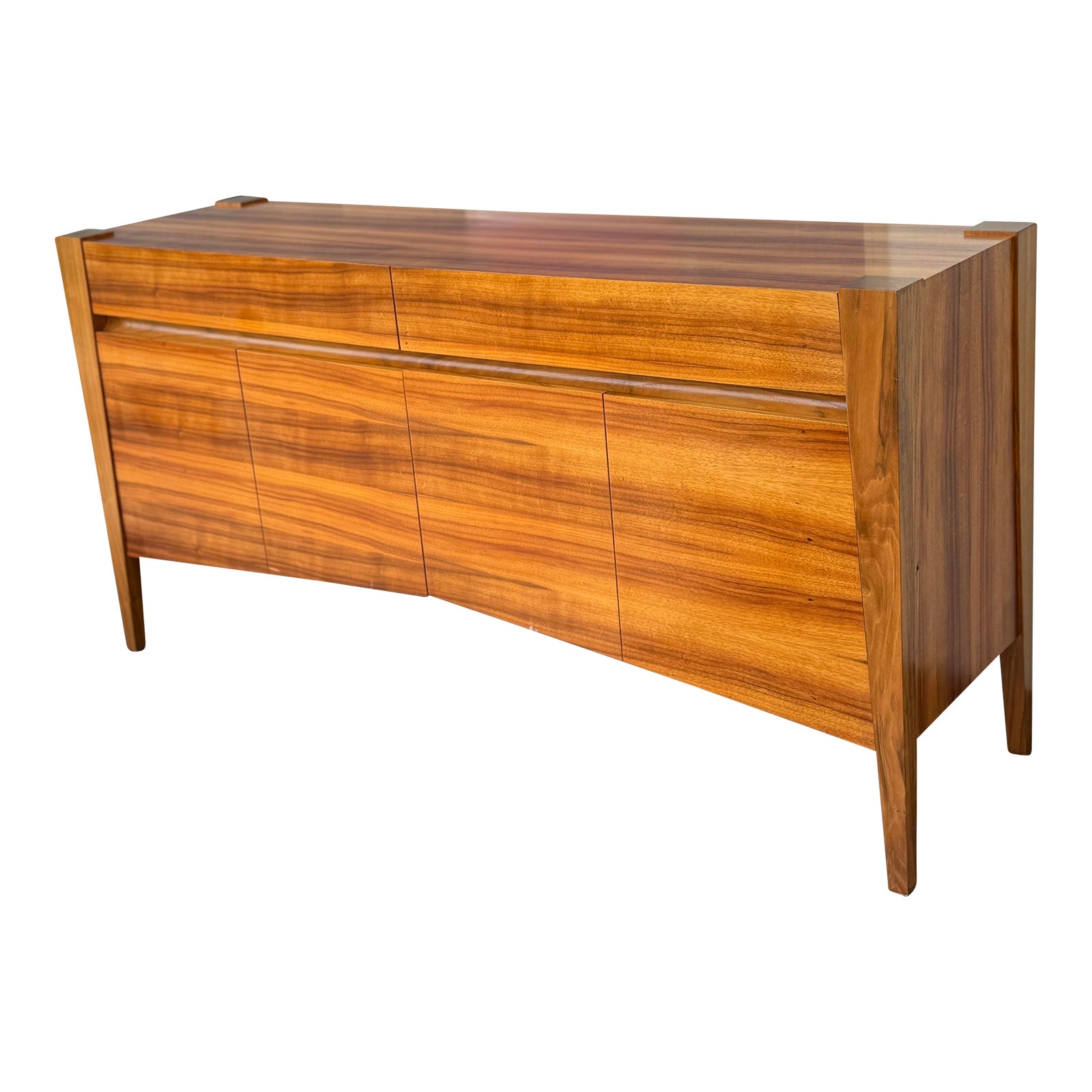 Berman Rosetti Canted Console | Chairish