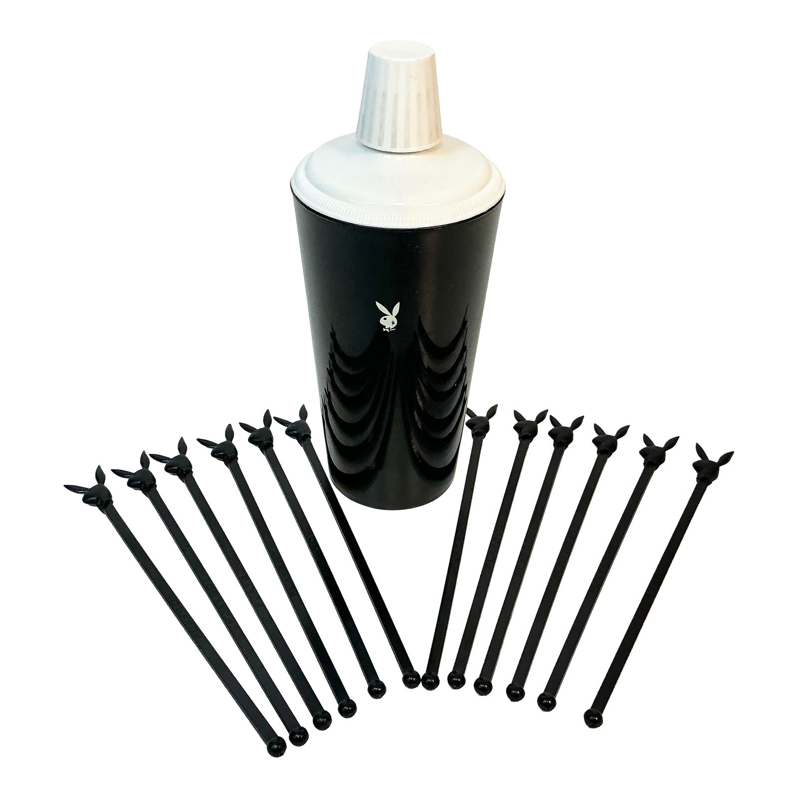 1980s Vintage Americana Pop Culture Playboy Bunny Cocktail Shaker ...