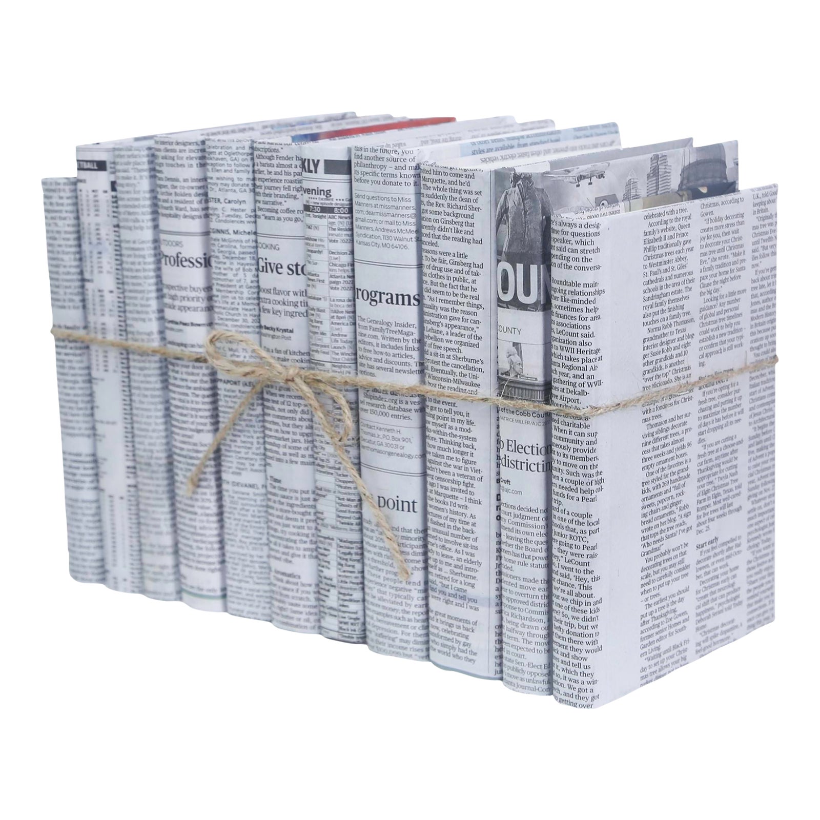 Newspaper Wrapped ColorPak | Chairish
