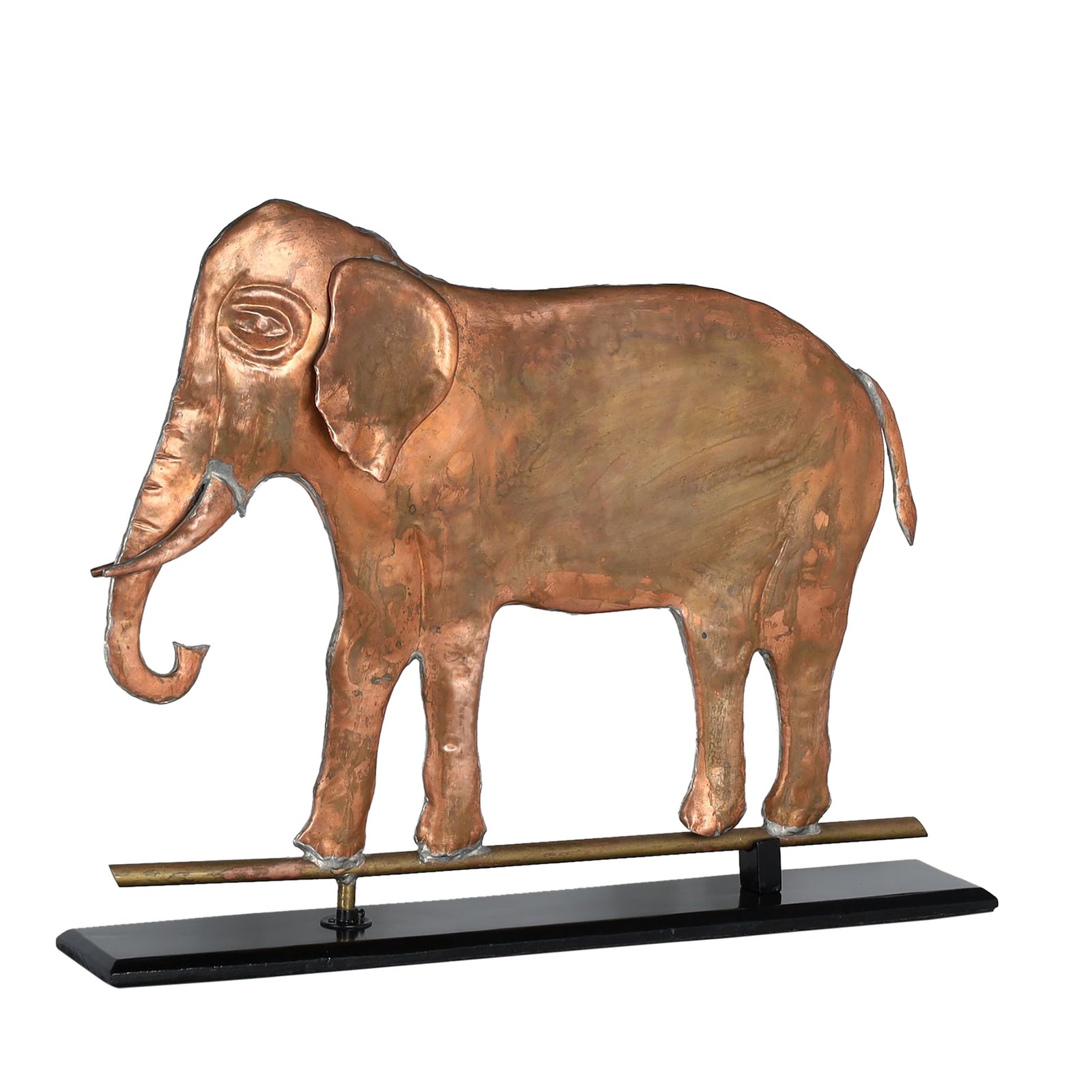 Vintage Elephant Weathervane | Chairish