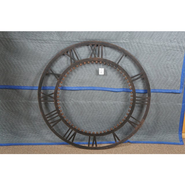 Late 20th Century Global Views Sculptural Rustic Iron Decorative Wall ...