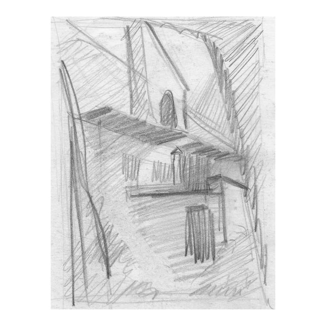 1950s Industrial Drawing | Chairish