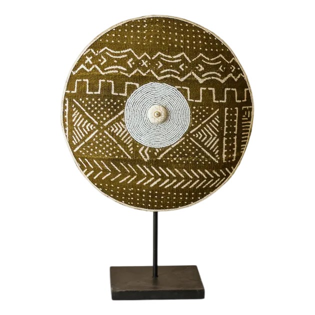 Cameroon Woven Shield | Chairish