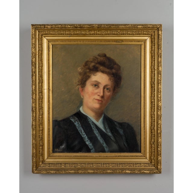 19th Century French Portraits - a Pair | Chairish