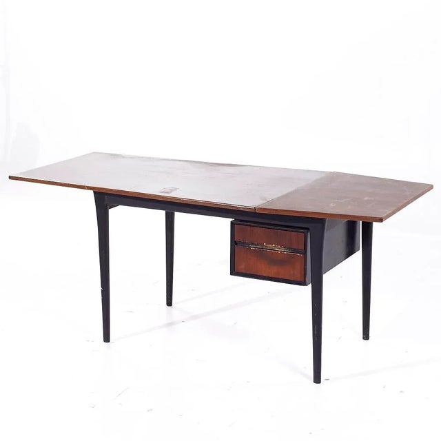 Arne Vodder Mid Century Coffin Desk | Chairish