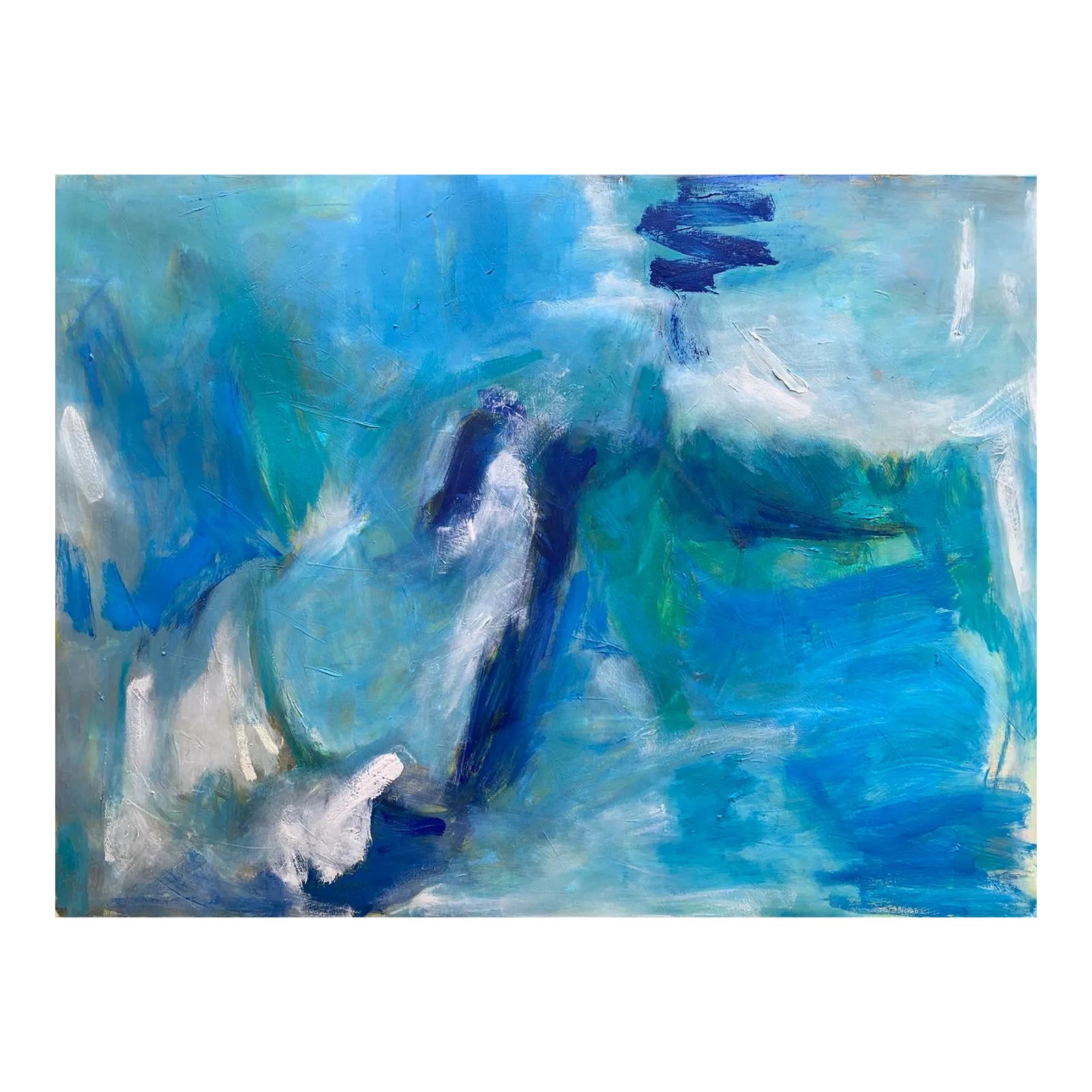 "Wild Surf" by Trixie Pitts Abstract Expressionist Seascape Oil ...