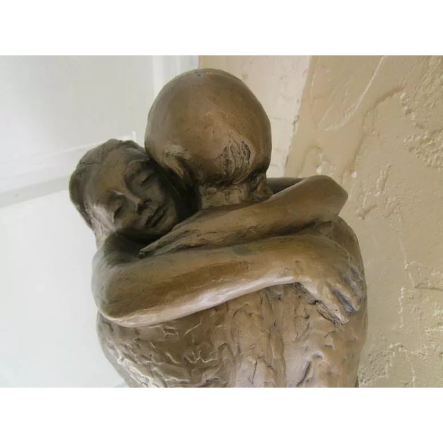 Austin Productions Bronze Sculpture After Rodin "Lover's Embrace" 1980 ...