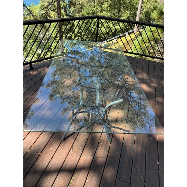 Vintage 20th Century Veneman Twig & Branch Patio Dining Table | Chairish