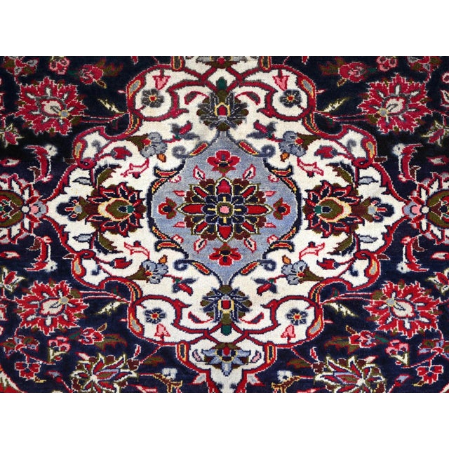 1960s Red Vintage Persian Kashan Rug | Chairish