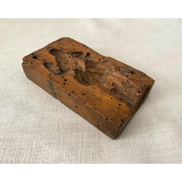 Antique Japanese Kashigata, Wooden Sweet or Cake Mold | Chairish