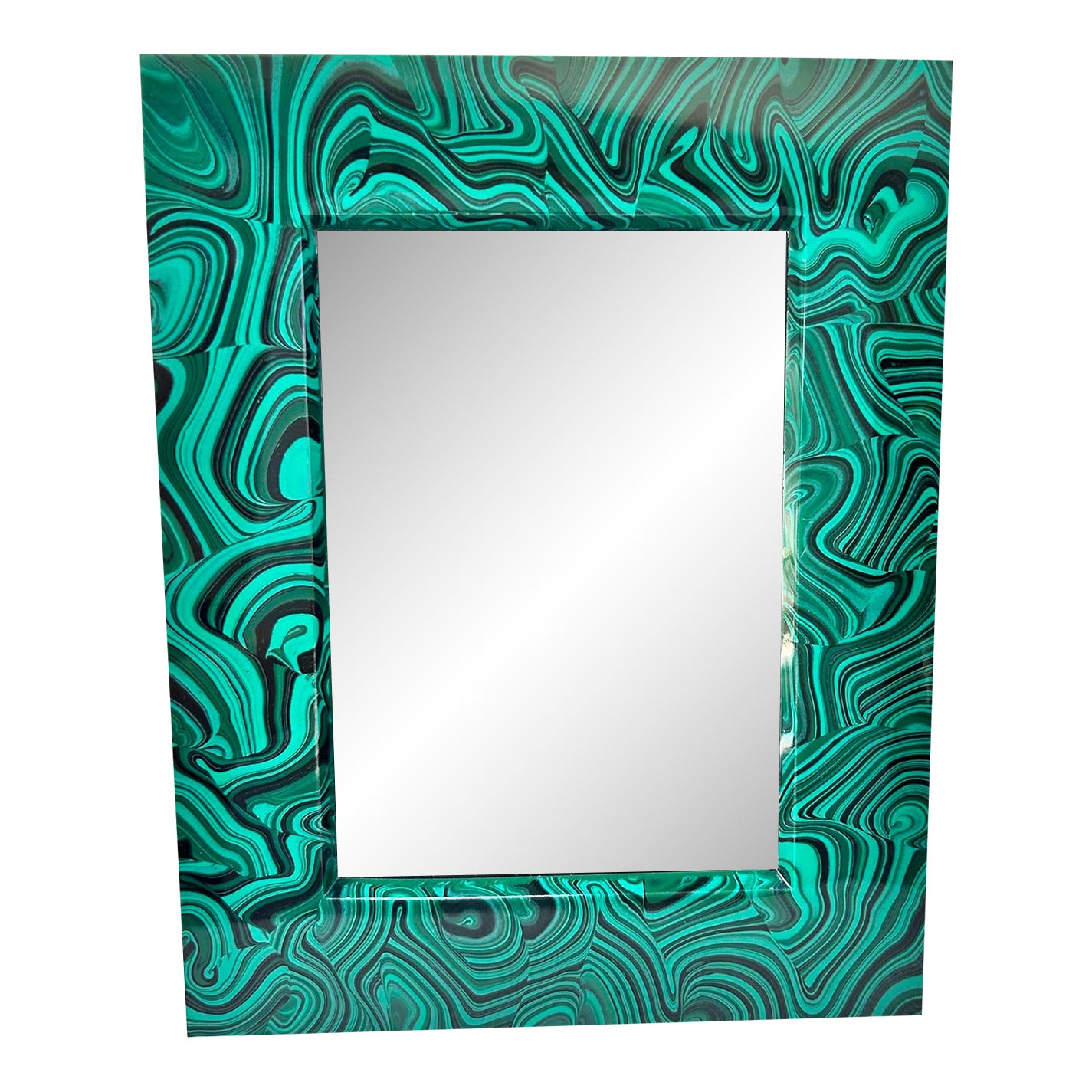 Vintage Malachite Picture Frame | Chairish
