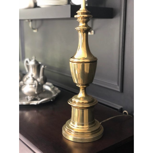 Stiffel Late 20th Century Brass Trophy Lamp | Chairish