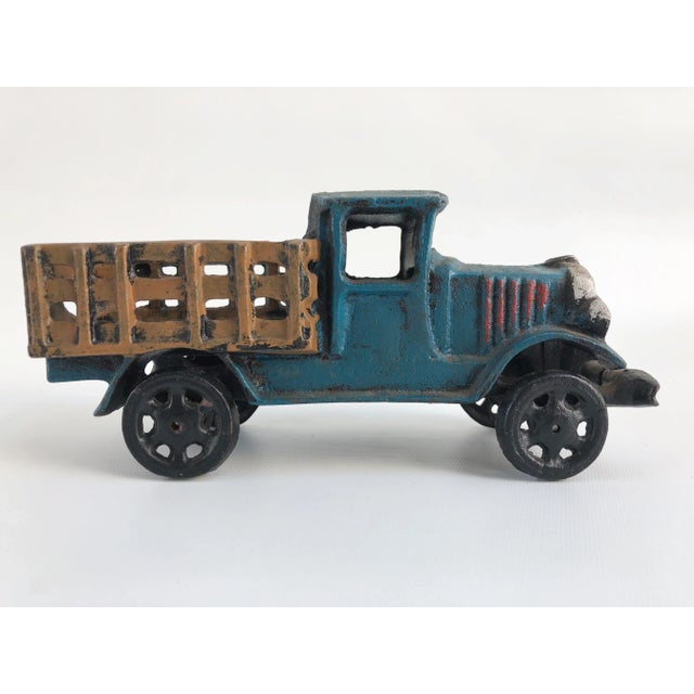 Vintage Hubley Cast Iron Truck | Chairish