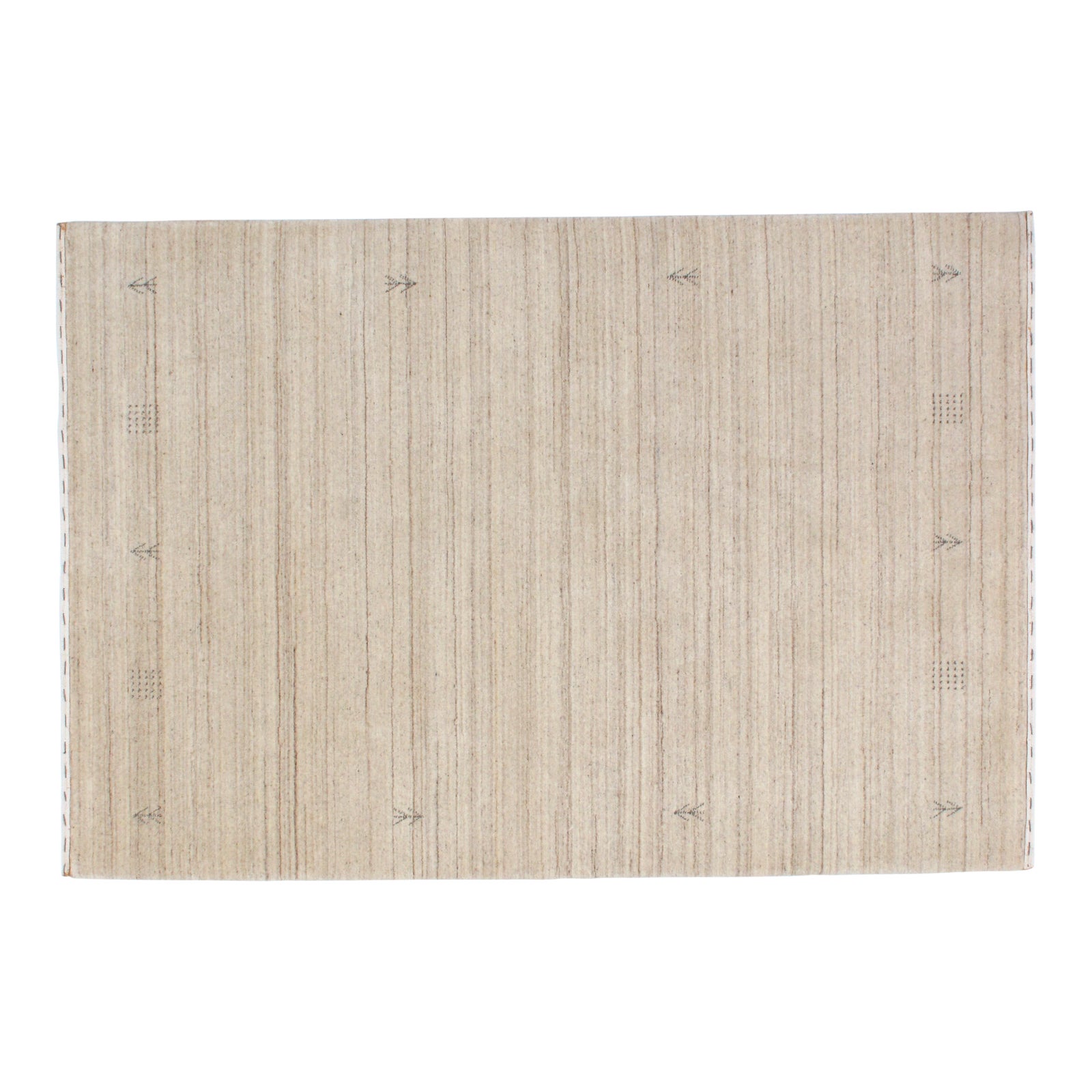 Ivory Gabeh Rug - 4' x 6' | Chairish