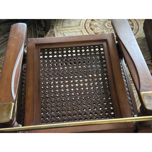 1990s Thomasville Ernest Hemingway Collection Plantation Chairs- Set of ...