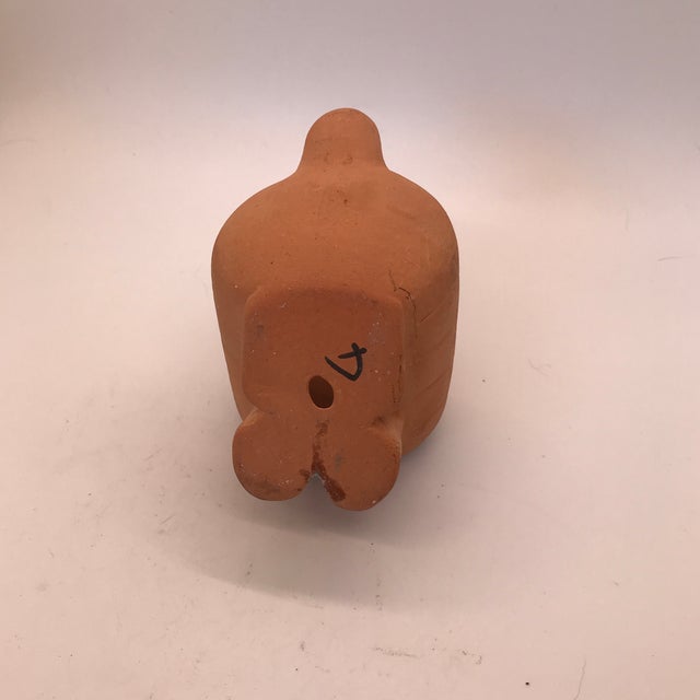 Lisa Larson-Esque Terracotta Mid-Century Modern Cat Pottery Planter ...