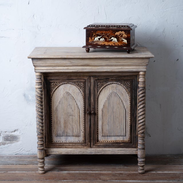 Anglo-Indian Rosewood Elephant Box | Chairish