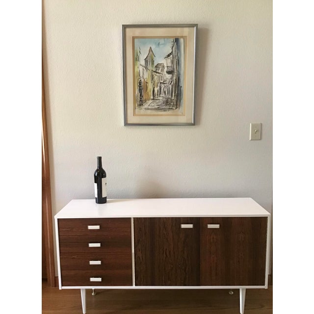 Vintage Zvi Raphaeli Impressionist Jerusalem Street Scene Watercolor ...