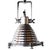 German Wiska Vintage Style Aluminum Ship's Beehive Pendant Light | Chairish
